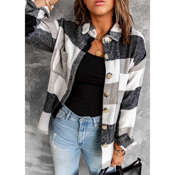 Jackets & Coats | Flannel Shacket | Poshmark